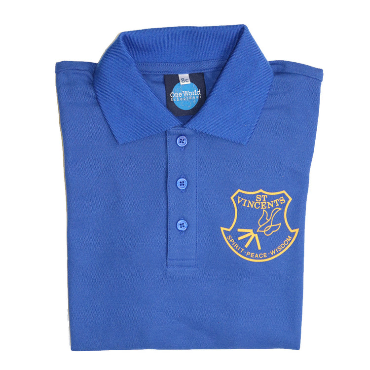 Faction Polo - Blue – St Vincent's Uniform Shop